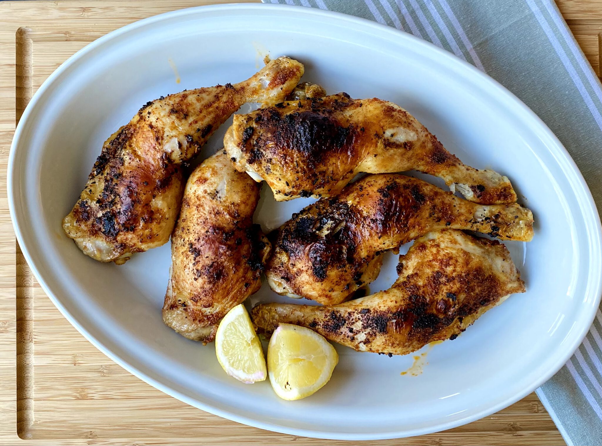 PIEZAS DE POLLO AL HORNO O A LA PARRILLA - UNA PIZCA DE LUNA